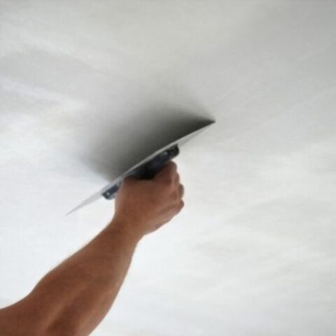 Cielorraso aplicado de yeso, armado, colocación y reparación